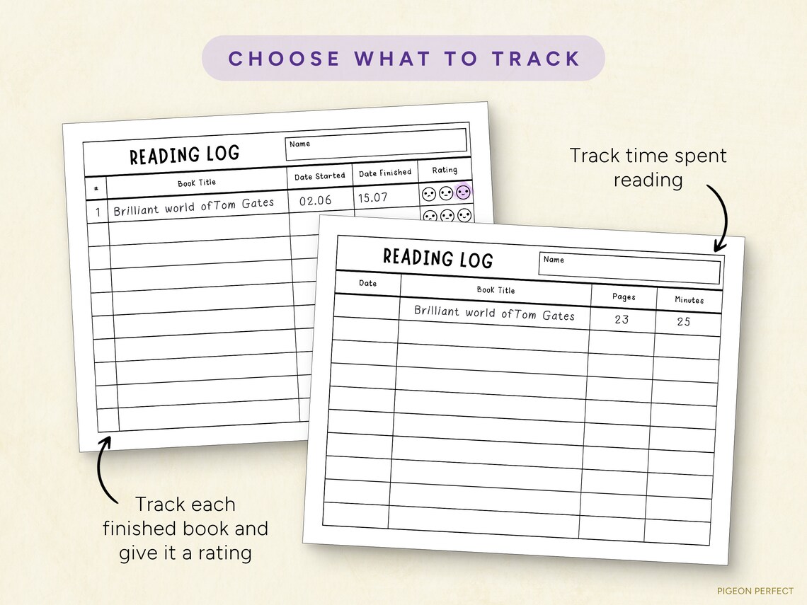 Reading Tracker for Kids, Reading Log, Summer Reading Log, Summer ...