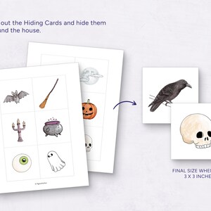 Halloween Scavenger Hunt for Kids, Printable Halloween Treasure Hunt ...