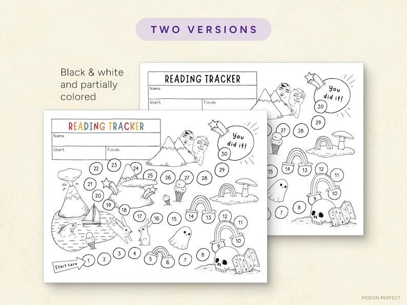 Reading Tracker for Kids, Reading Log, Summer Reading Challenge, Summer ...