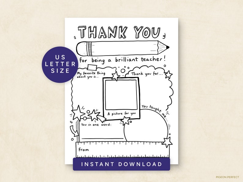 Teacher Appreciation Week Printable, Teacher Thank You, All About My ...