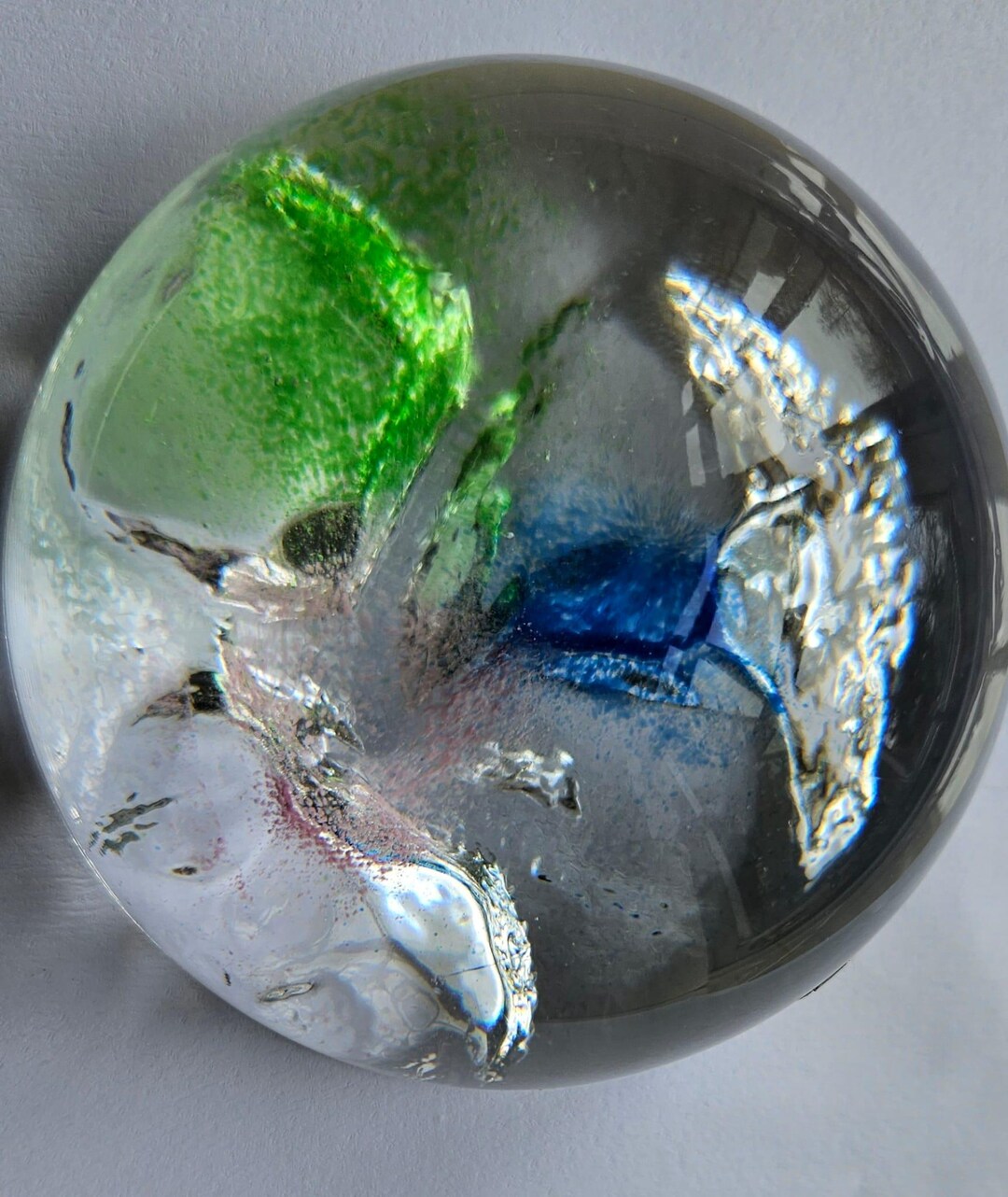 RIIHIMÄKI "rantakivet" Glass Paperweight by Helena Tynell Made in ...