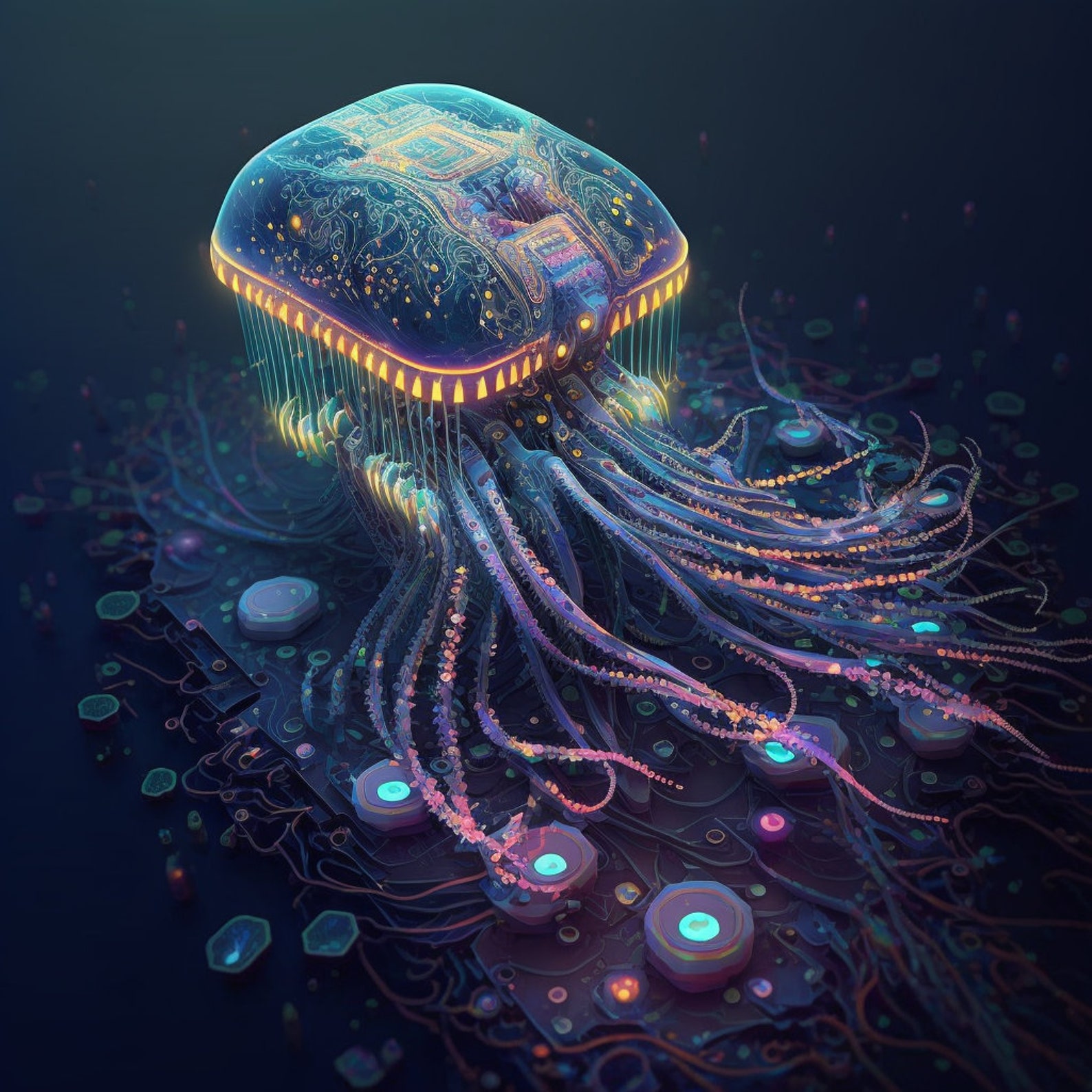 Box Jellyfish Hybrid - Etsy