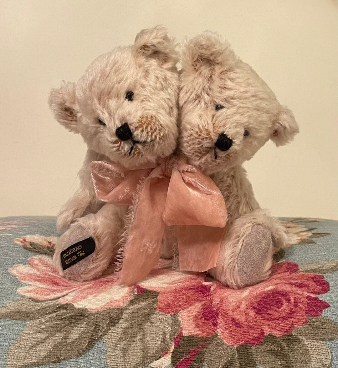 Sweetest 2 Headed Bear Made From 2 Boyds Bear and Love - Etsy