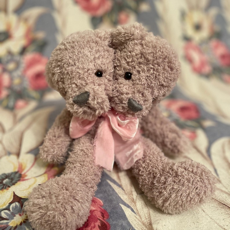 Cutest Floppy 2 Headed Bear - Etsy