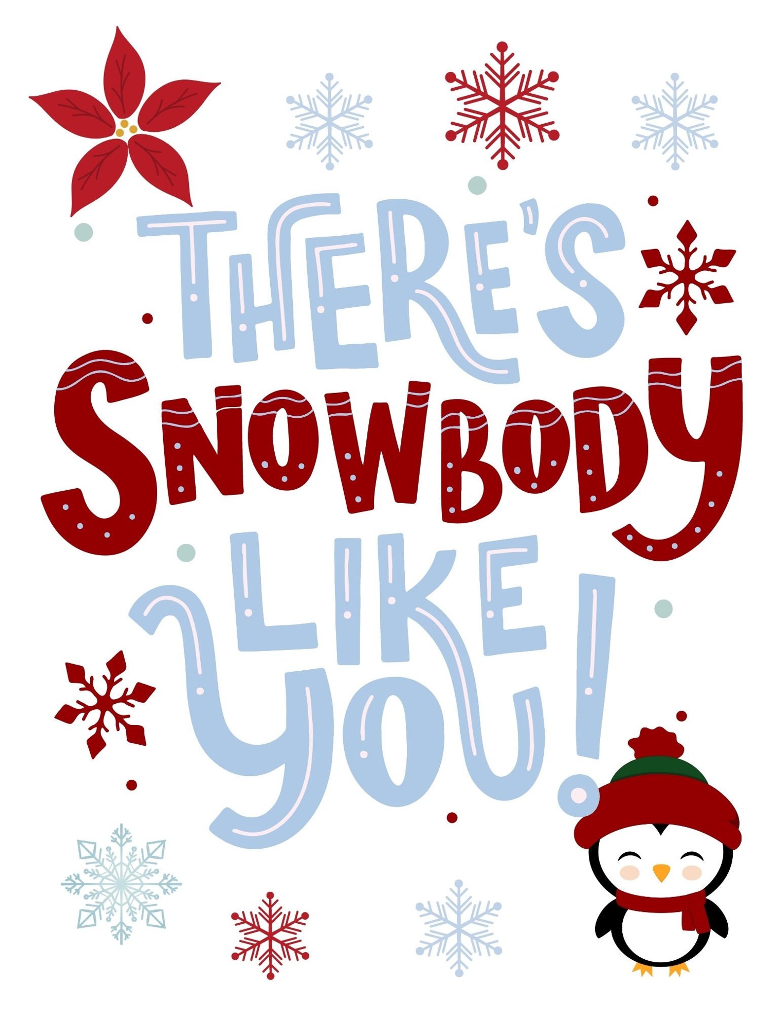 There’s Snowbody Like You - Etsy