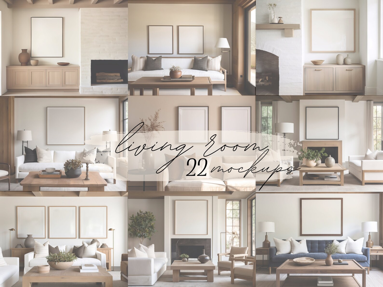 PSD Classic Modern Rustic 55 Mockups Traditional Farmhouse Poster ...