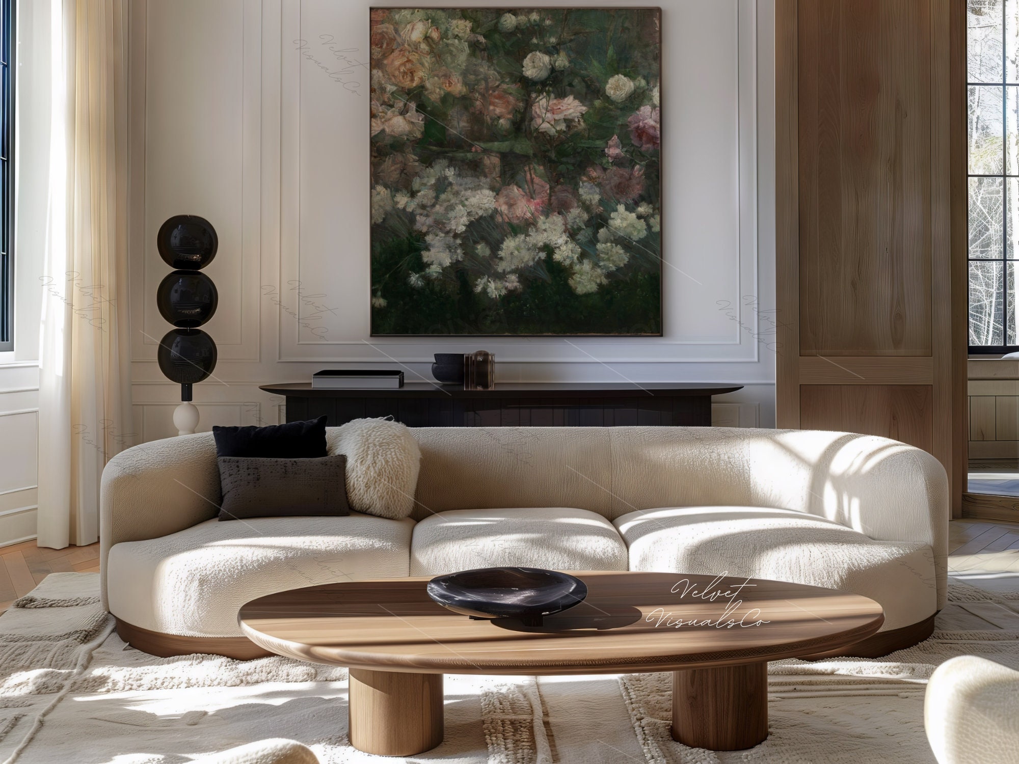 Modern Maximalist Mockups Artistic Interior Mockup Maximalism Eclectic ...