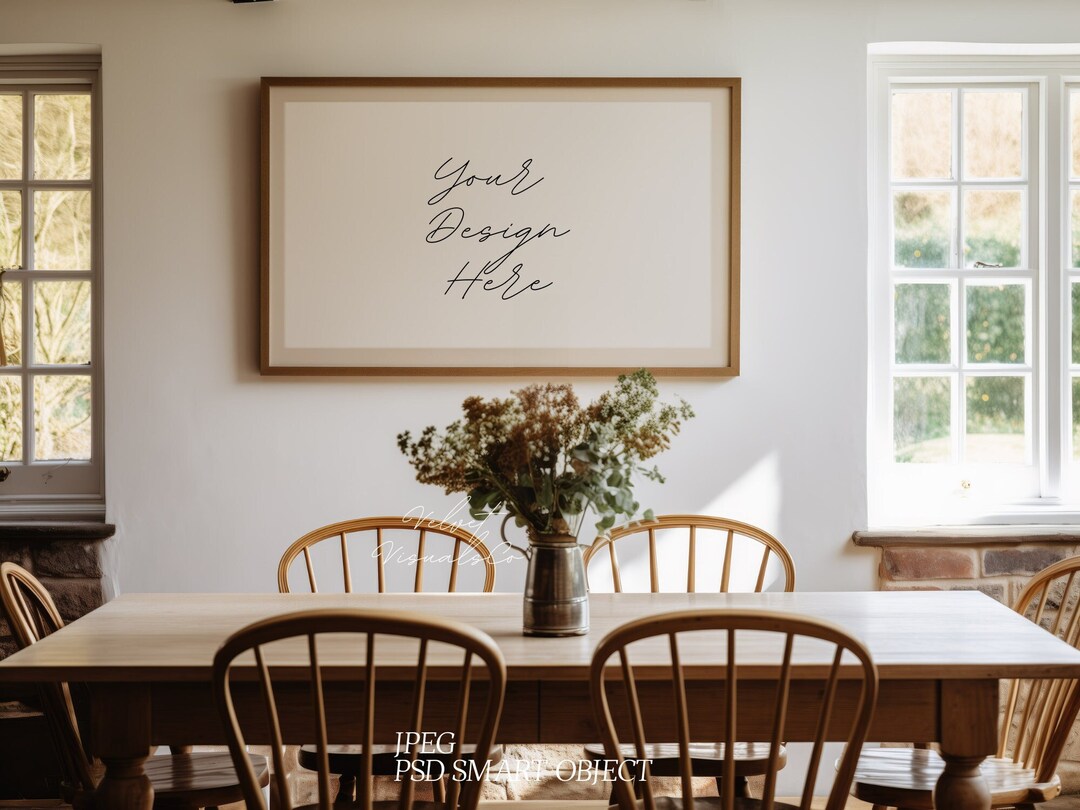 Premium Vintage Mockups | Vintage Farmhouse Poster Mockups ...