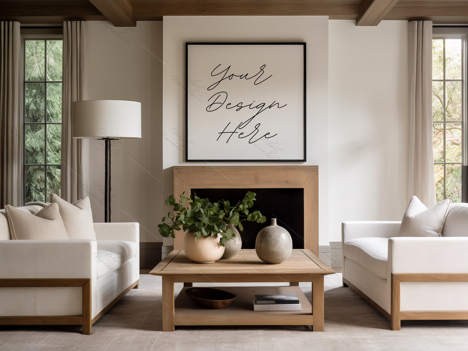 PSD Classic Modern Rustic 55 Mockups Traditional Farmhouse Poster ...