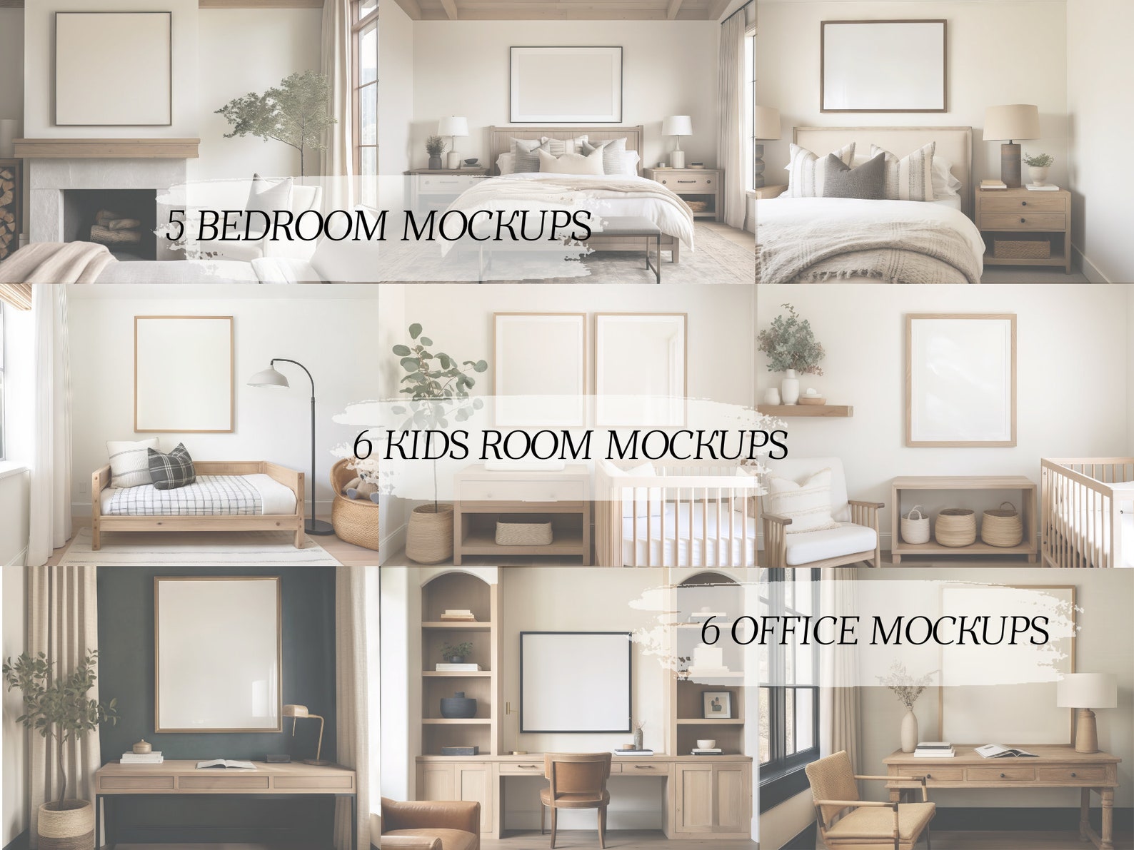 PSD Classic Modern Rustic 55 Mockups Traditional Farmhouse Poster ...