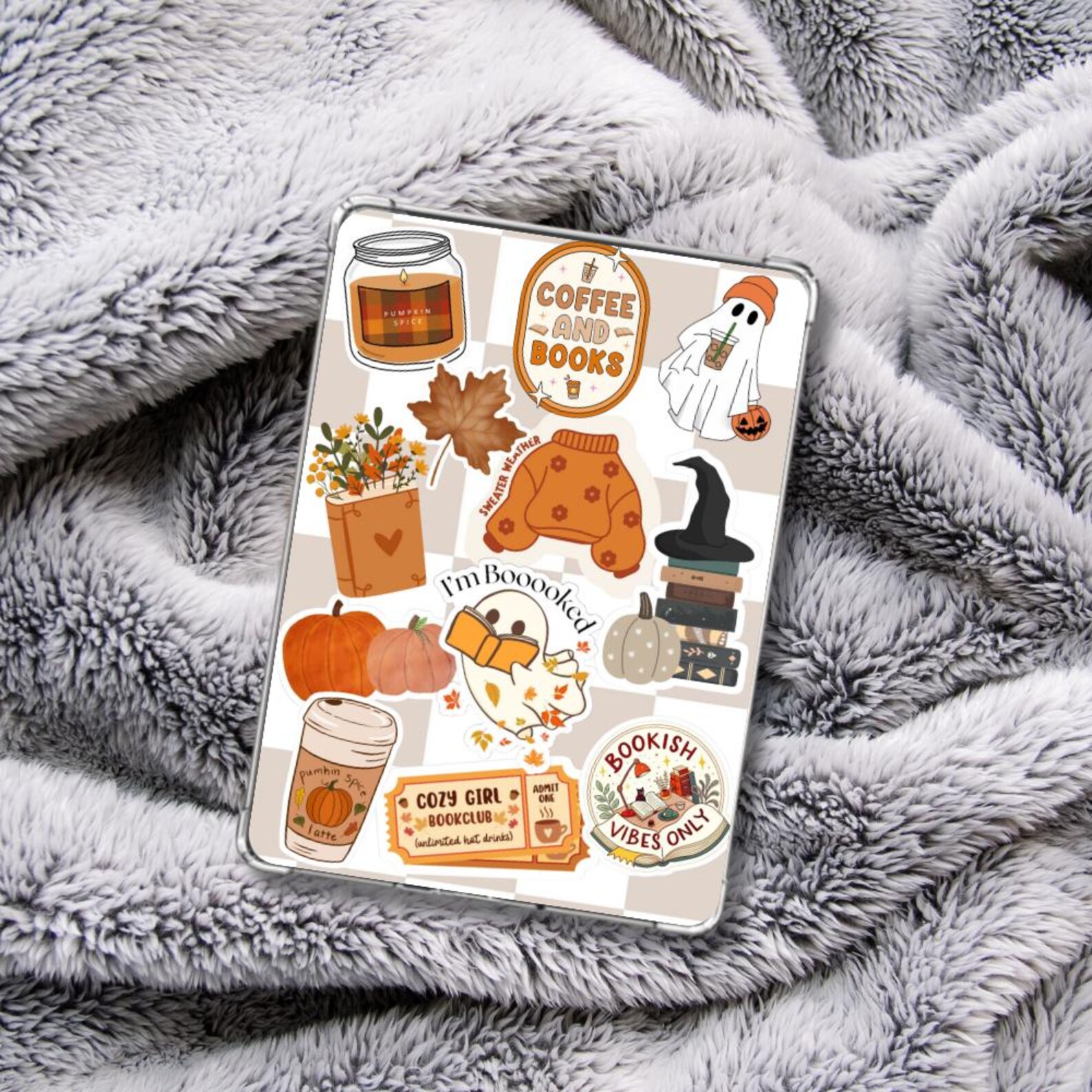 Fall Kindle Insert | Digital Download | Printable | Pumpkin Spice ...