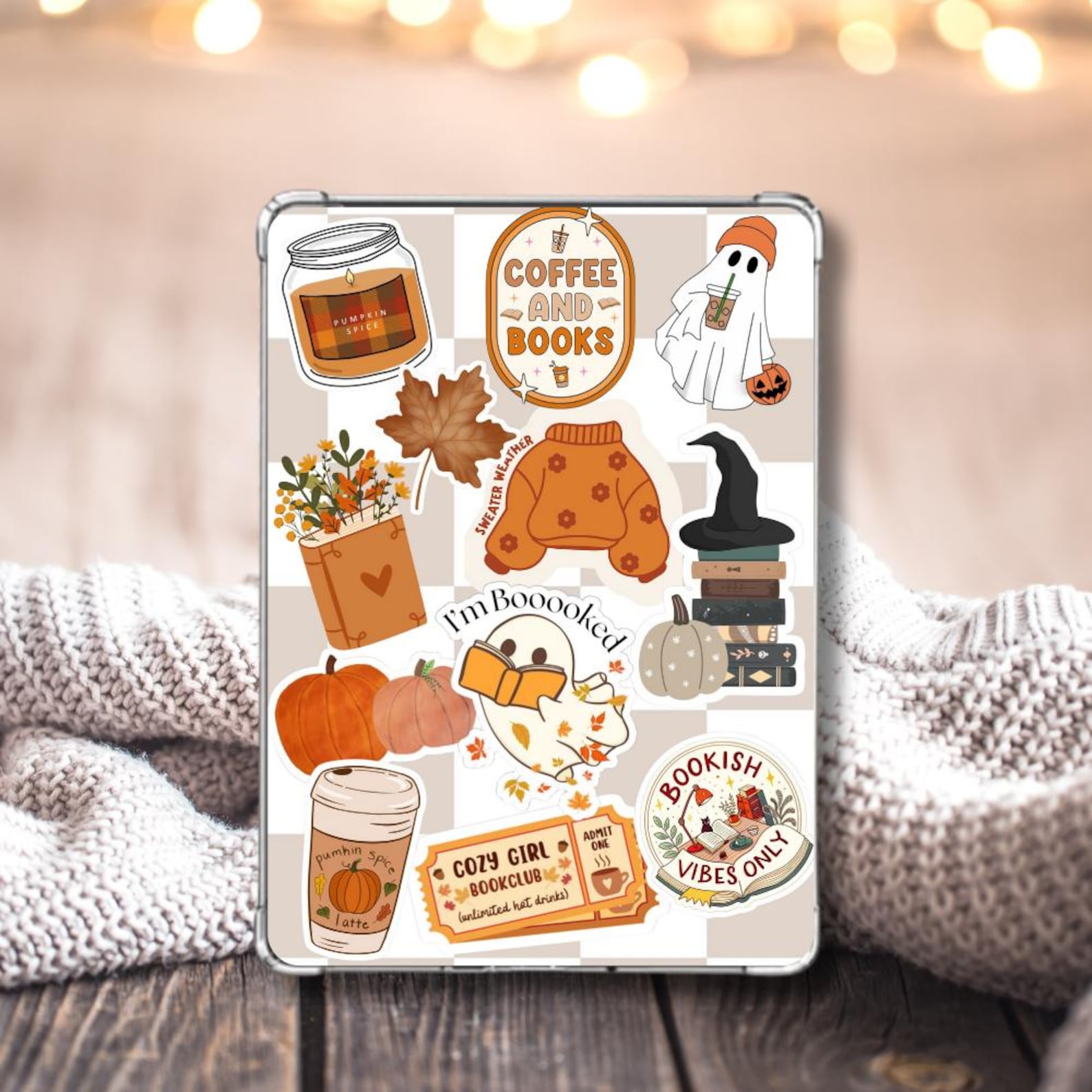 Fall Kindle Insert | Digital Download | Printable | Pumpkin Spice ...