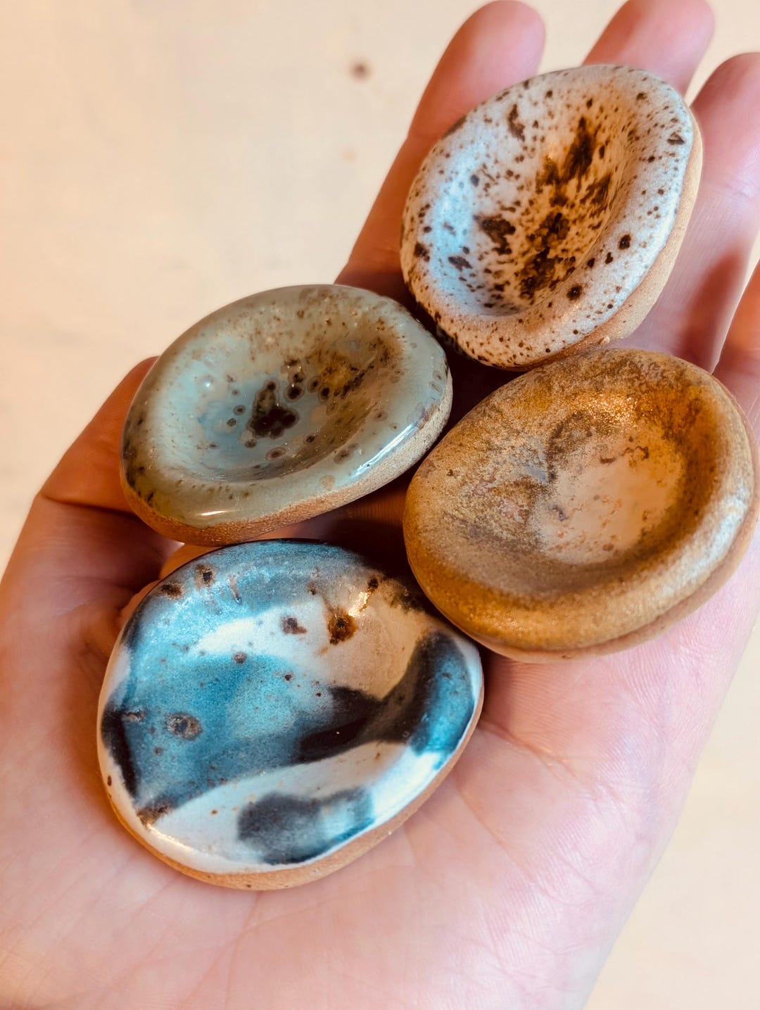 Mindfulness Stone Stoneware Ceramic - for Meditation, Gratitude & Calm ...