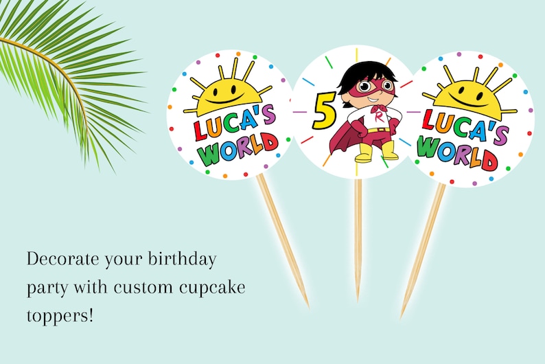 Ryan’s World Birthday Invitation - Ryan’s Toy Review Digital Invite ...