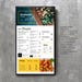 DIY Mexican Static TV Editable Digital Menu Board Screen Canva Template ...