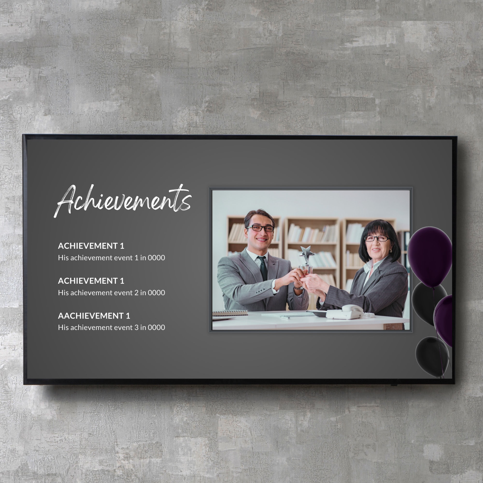 Retirement Slideshow Presentation Template With Music Photo Collage ...