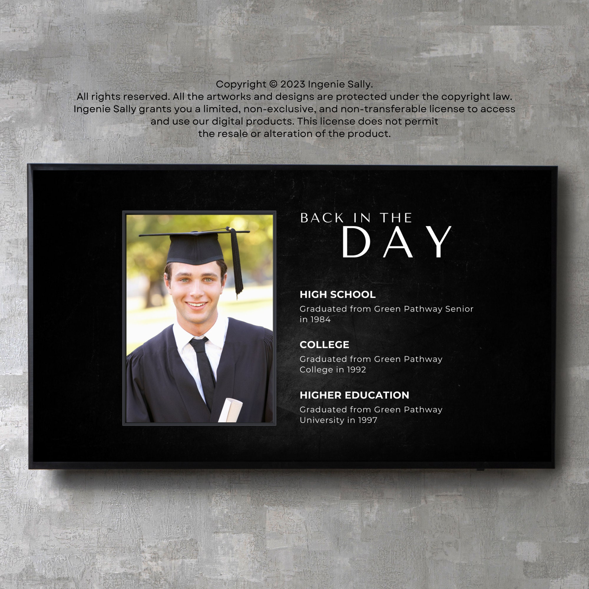 Retirement Slideshow Presentation Template With Music Photo Collage ...