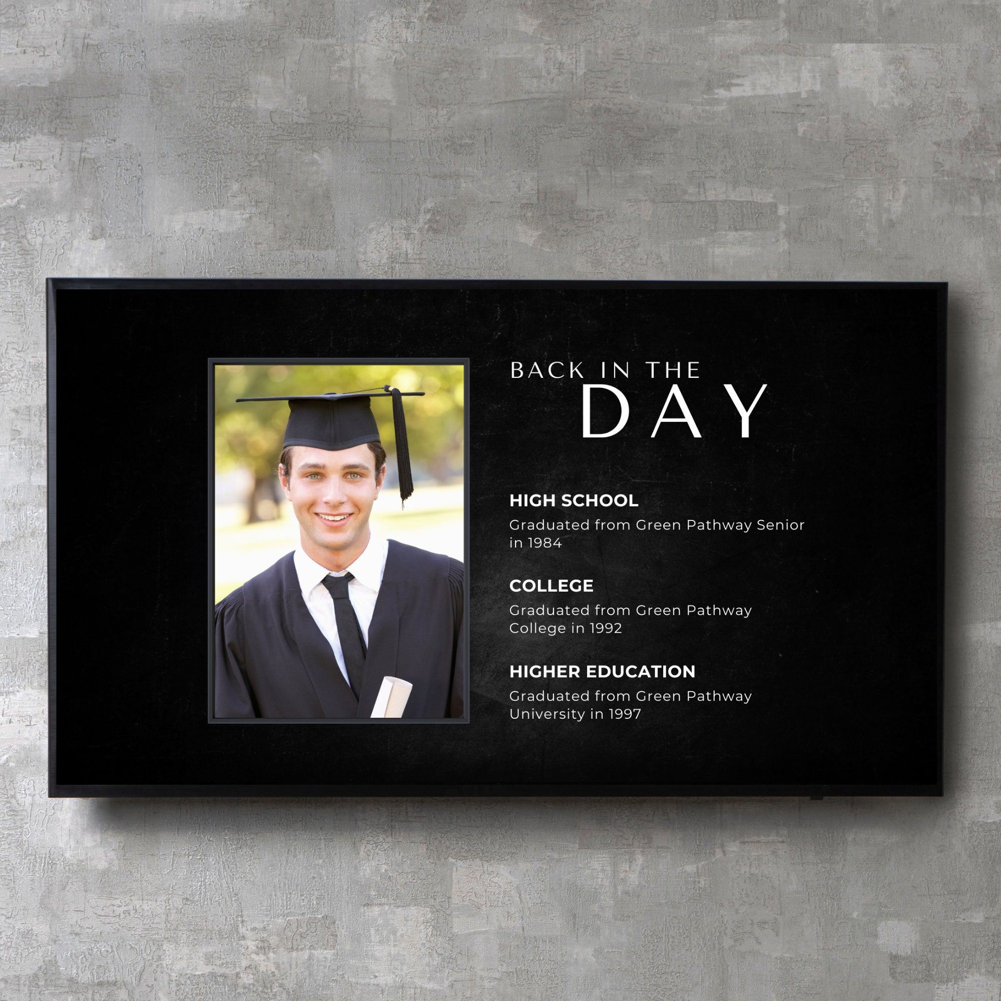 Retirement Slideshow Presentation Template With Music Photo Collage ...