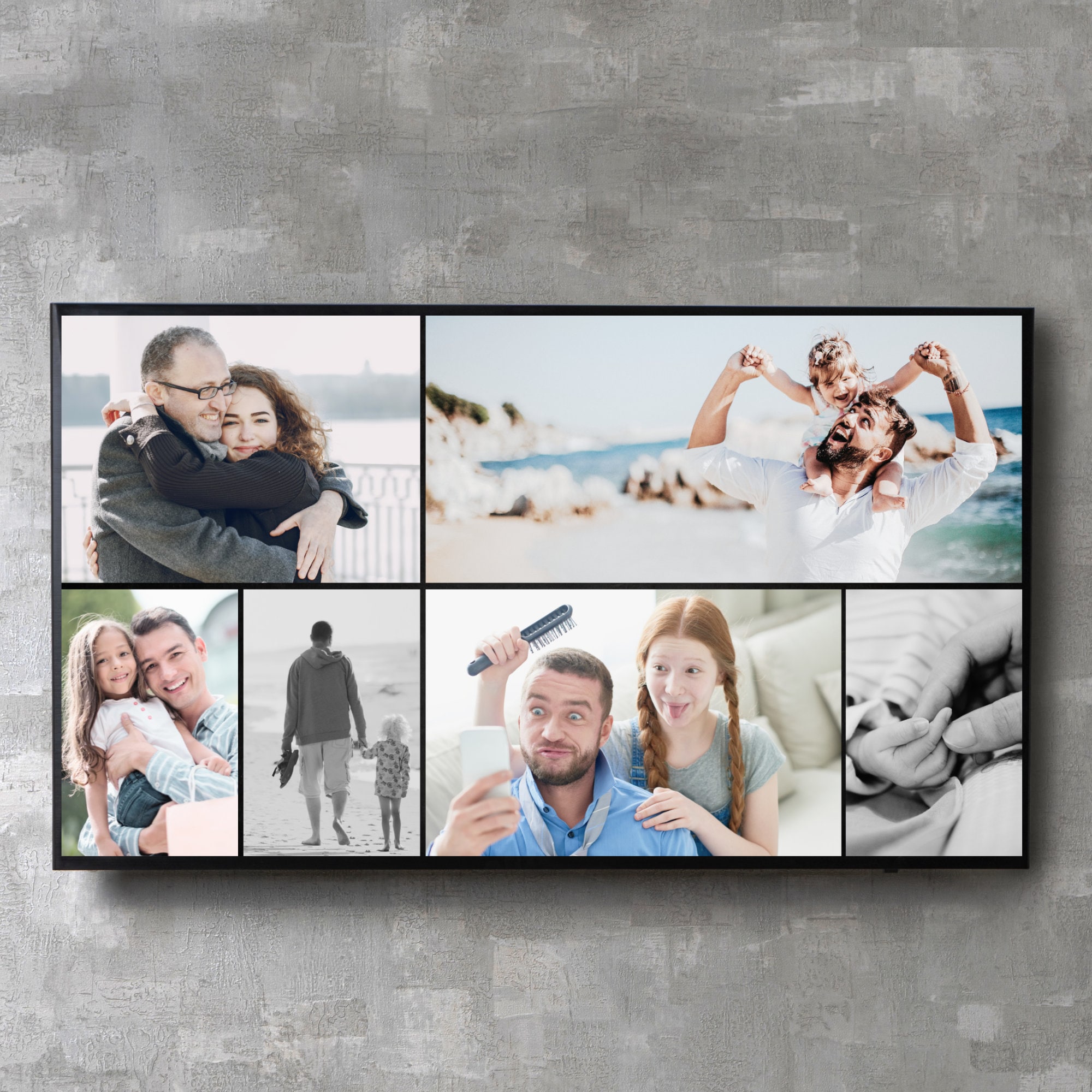 Funeral Slideshow Presentation Template With Music Photo Collage Slide ...