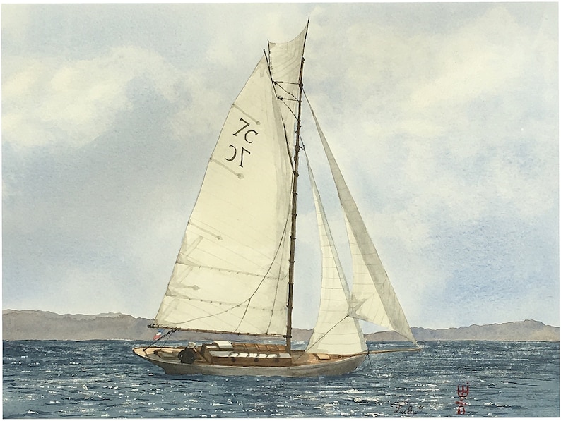 Sailboat Classic, Sailboat Sanary, Auric Cotre, Sailboat Lulu, Regatta ...