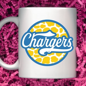Chargers Football SVG: Cricut & Silhouette Designs (digital Download ...