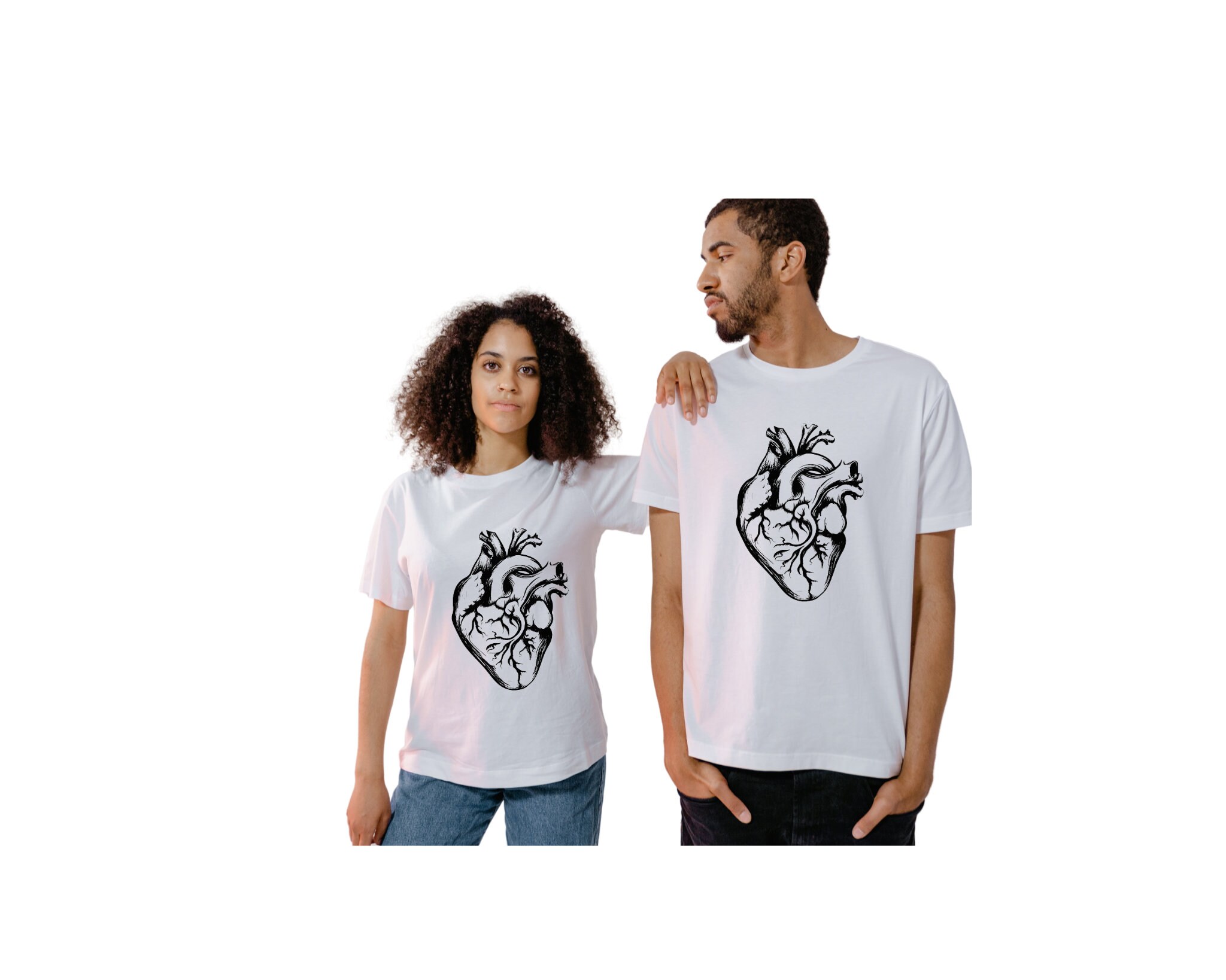 Heart Svg Bundle Anatomical Heart Svg Bundle, Flower Heart Svg, Human ...