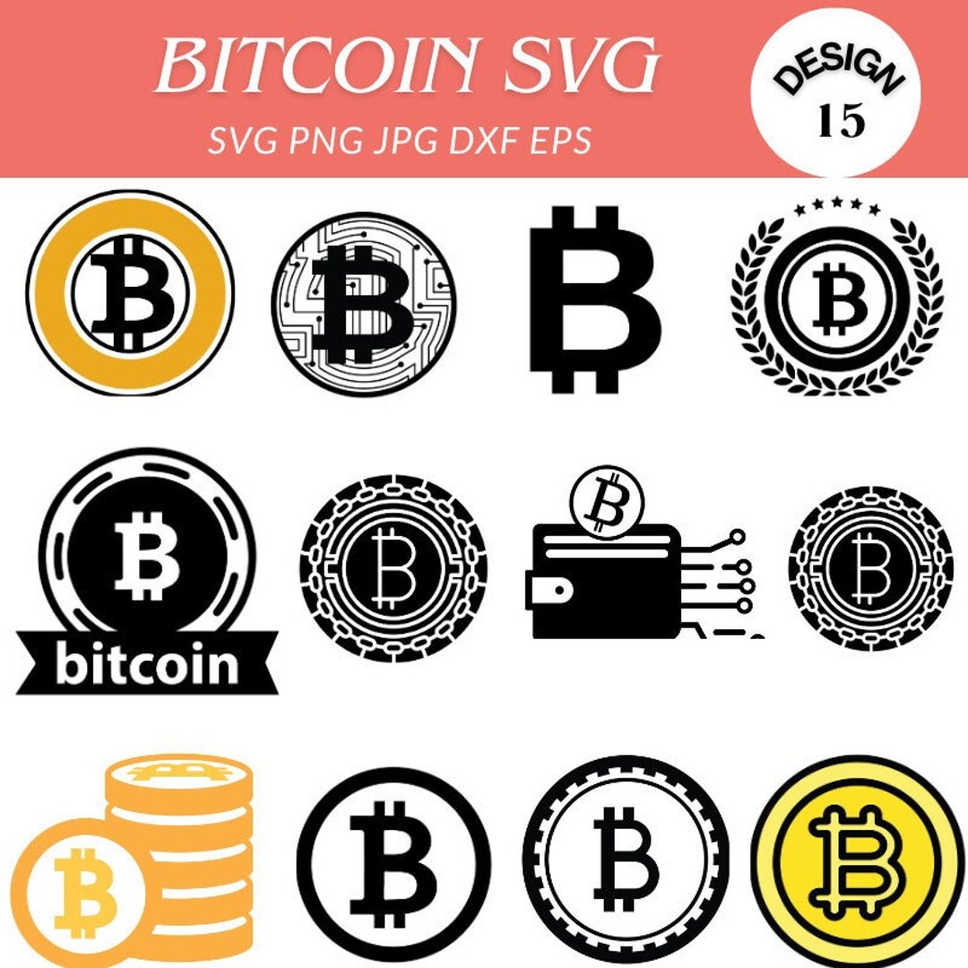 Bitcoin SVG, Bitcoin Cricut, Crypto Svg, Crypto Currency Svg, Bitcoin ...