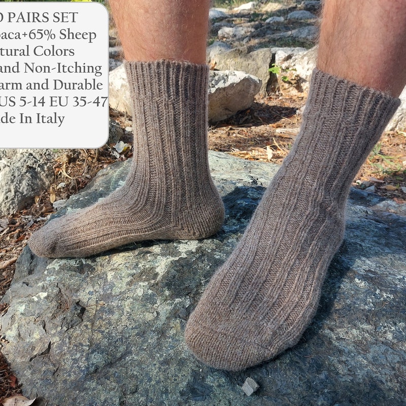 Thick Wool Socks - Etsy