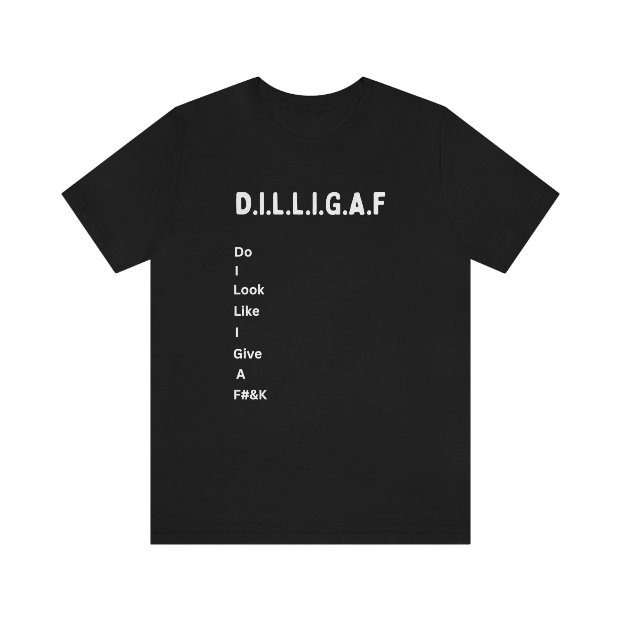DILLIGAF Tshirt Fun Funny Humour Gift Tee - Etsy UK