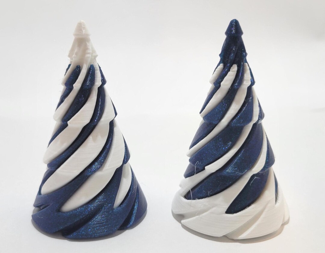 3D Printed Spinning Passthrough Christmas Tree Fidget Toy - Etsy