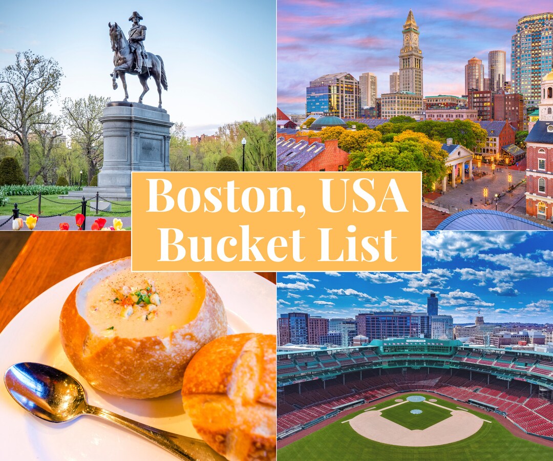 Boston Bucket List 50 Bucket List Things to See & Do in Boston Boston ...