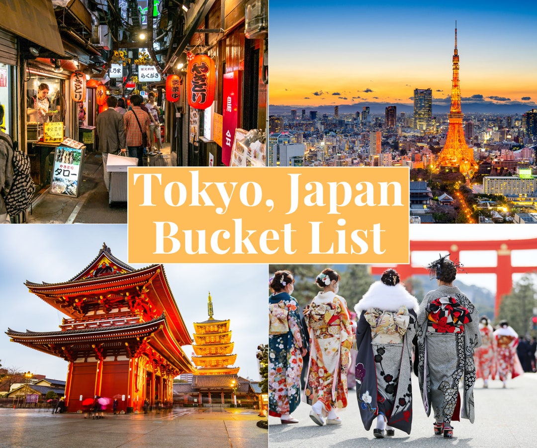 Tokyo Bucket List 50 Bucket List Things to See & Do in Tokyo Tokyo ...