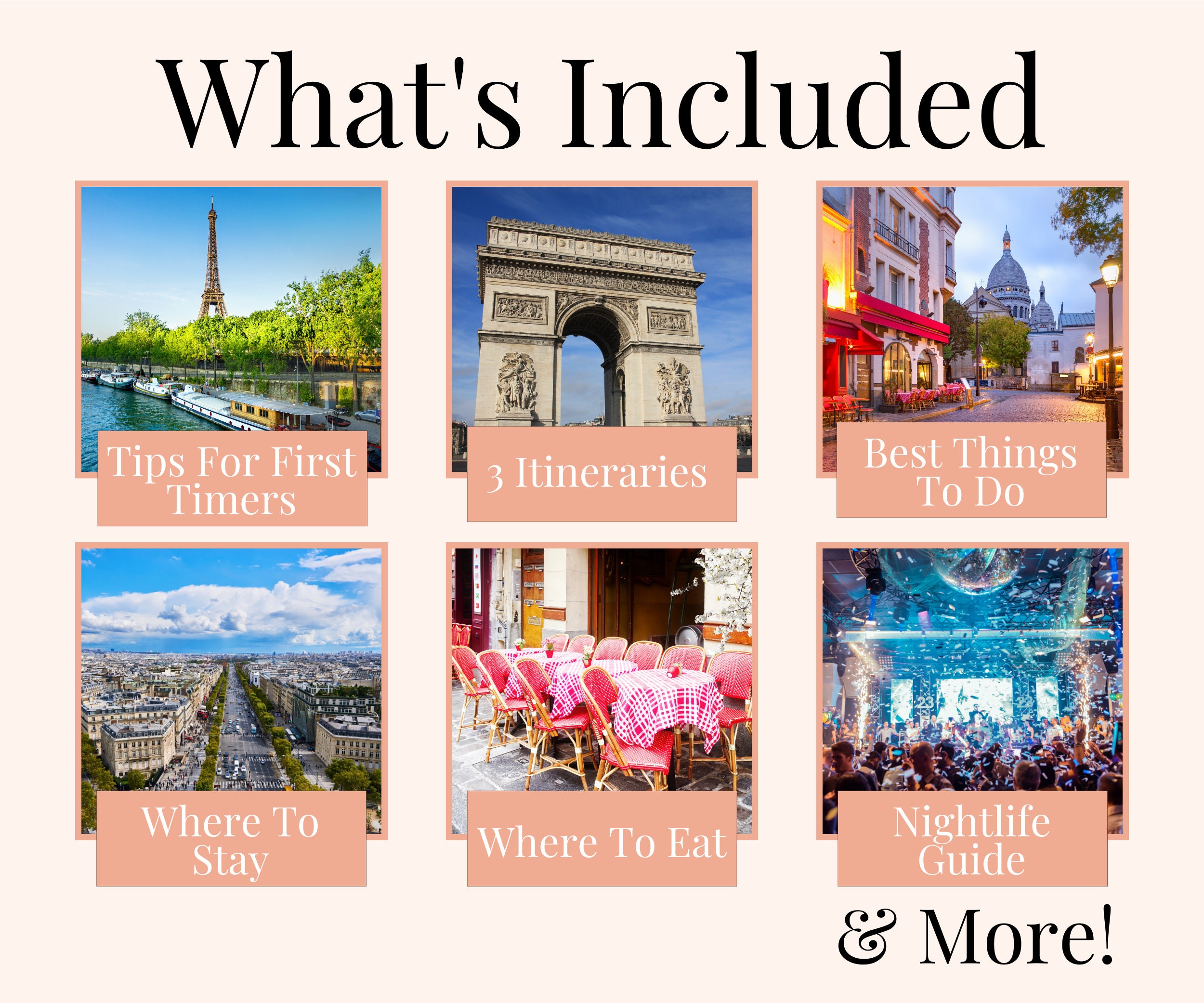 Paris France Travel Guide Paris Vacation Planner What to Do, Where to ...