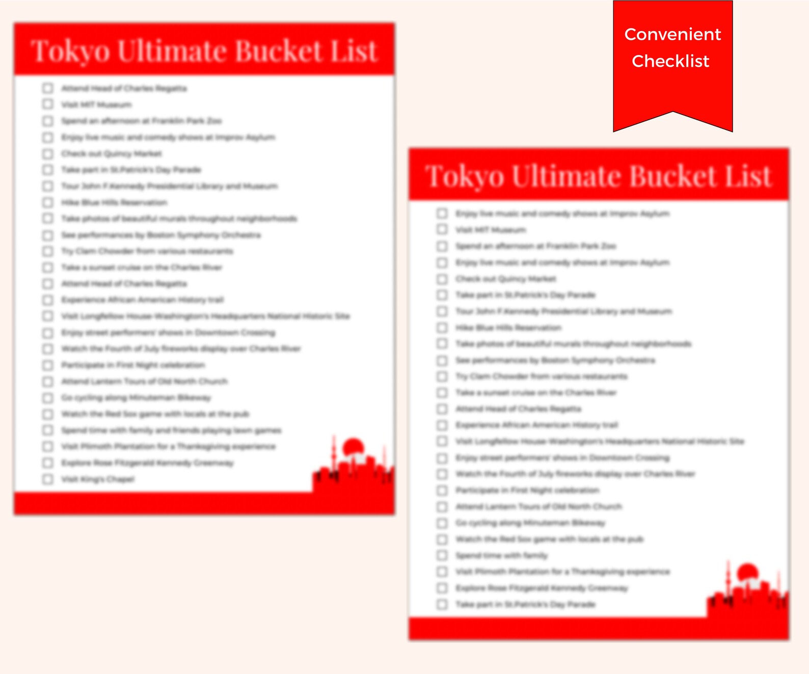 Tokyo Bucket List 50 Bucket List Things to See & Do in Tokyo Tokyo ...