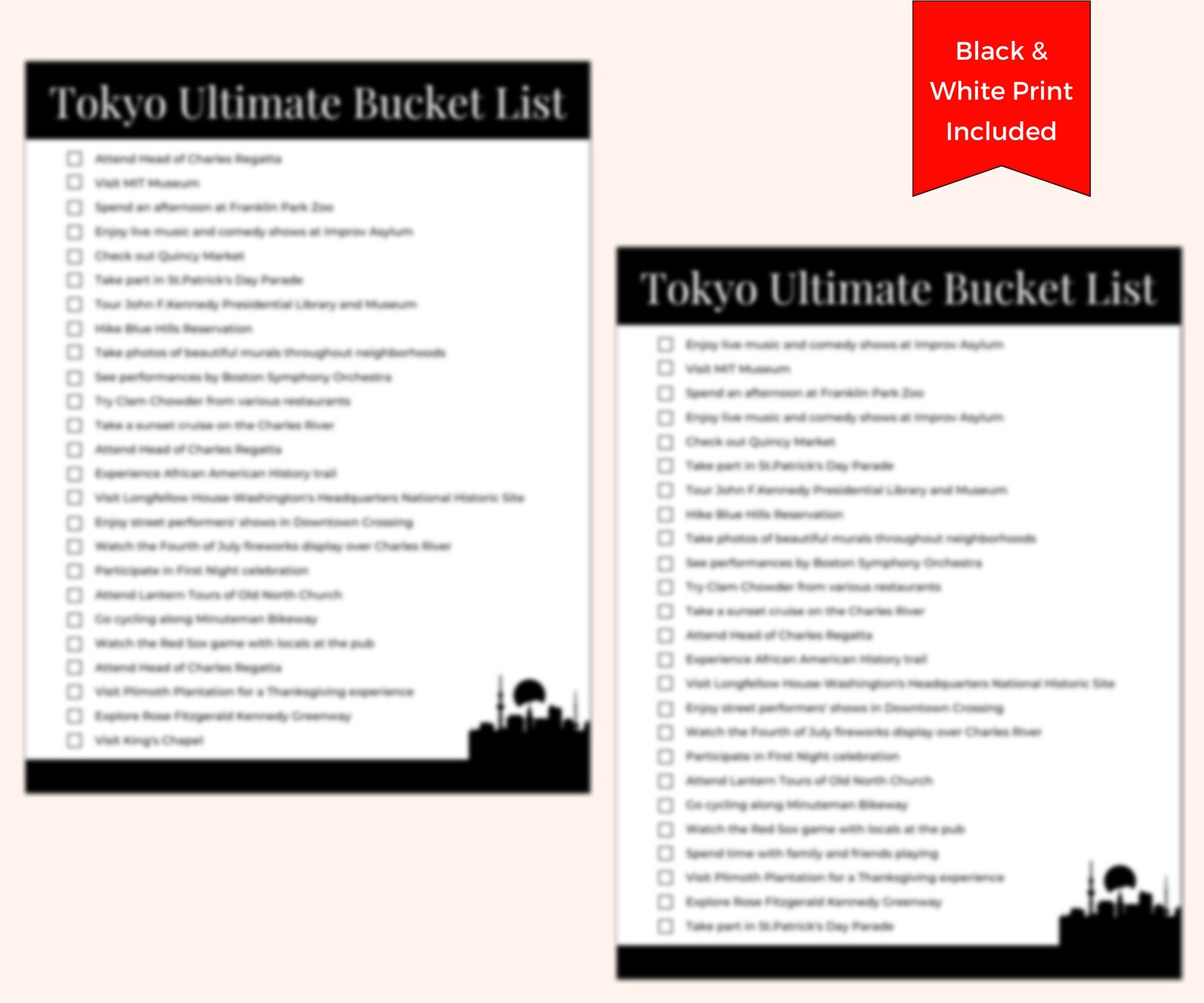 Tokyo Bucket List 50 Bucket List Things to See & Do in Tokyo Tokyo ...