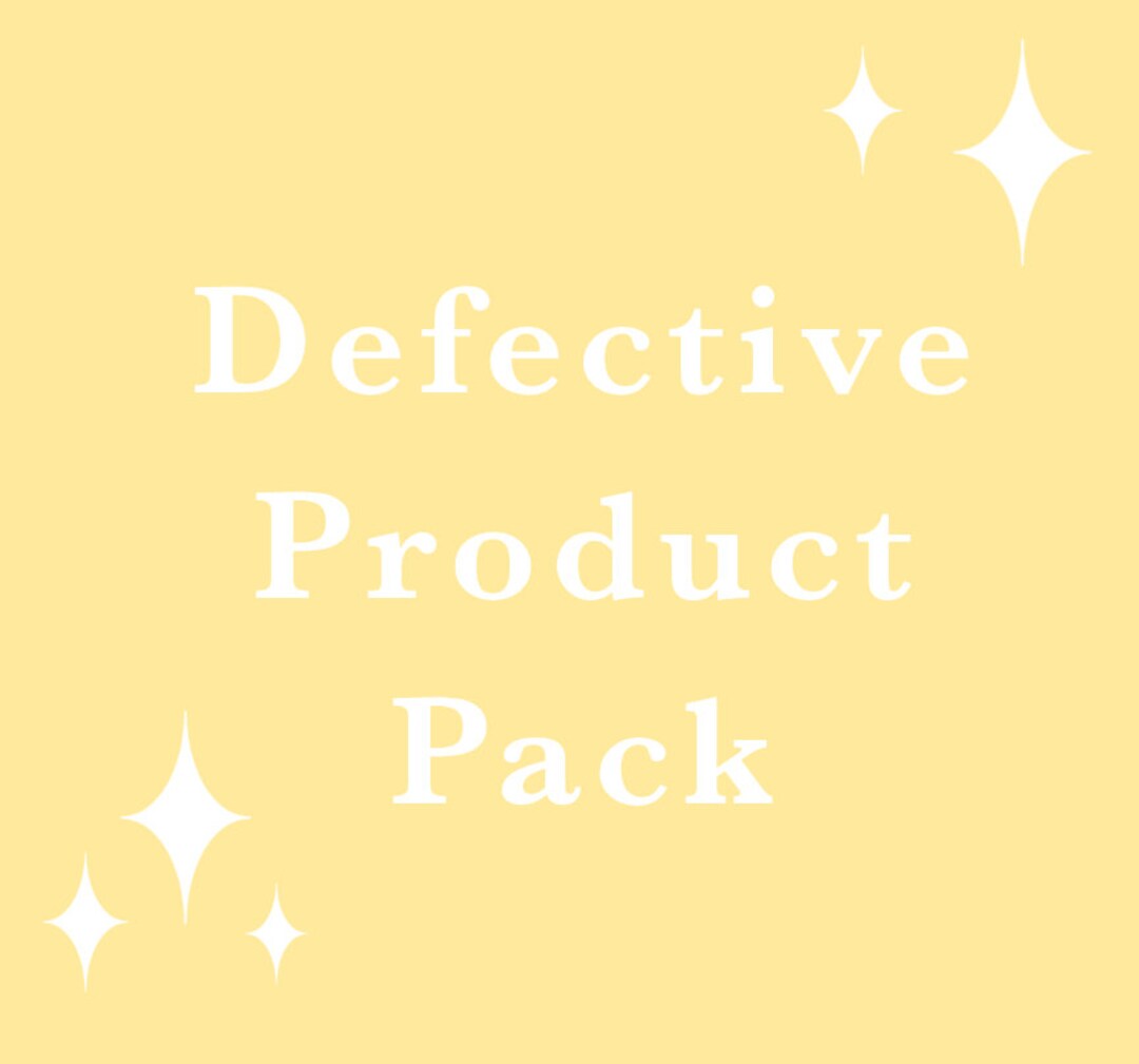 Defective Product Pack - Stickers, Pins, Keychains - Etsy