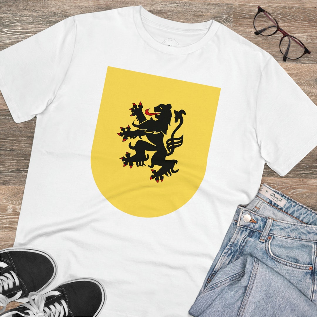 Leeuw Van Vlaanderen Crest / Flandrien T-shirt / Spring Classic Lion of ...