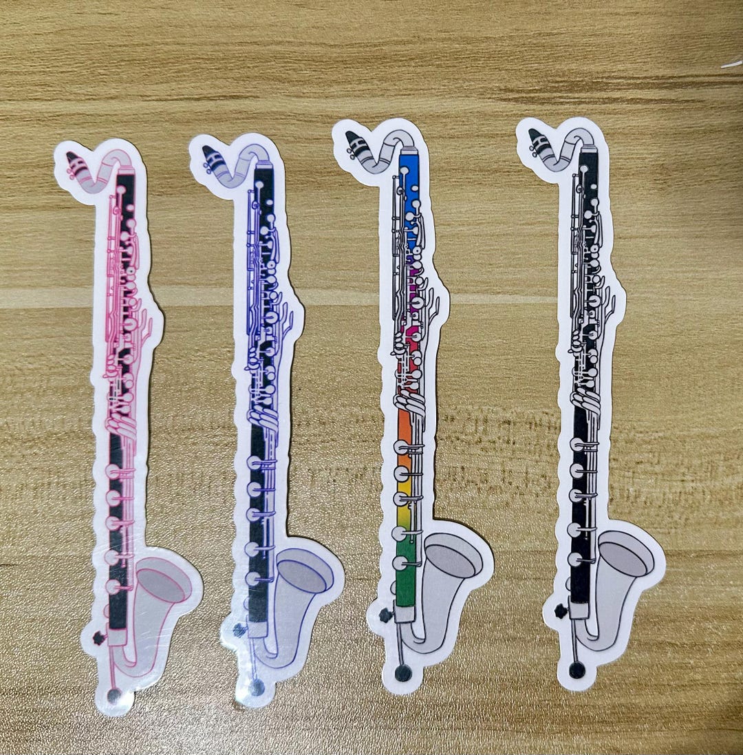 Bass Clarinet Stickers - Etsy