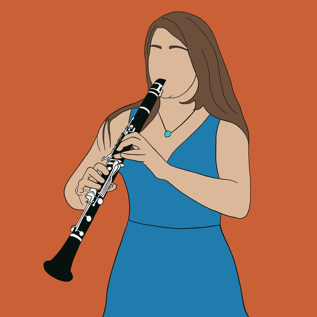 Faceless Portrait, Musician Art, Custom Art, Music Art, Custom Faceless ...