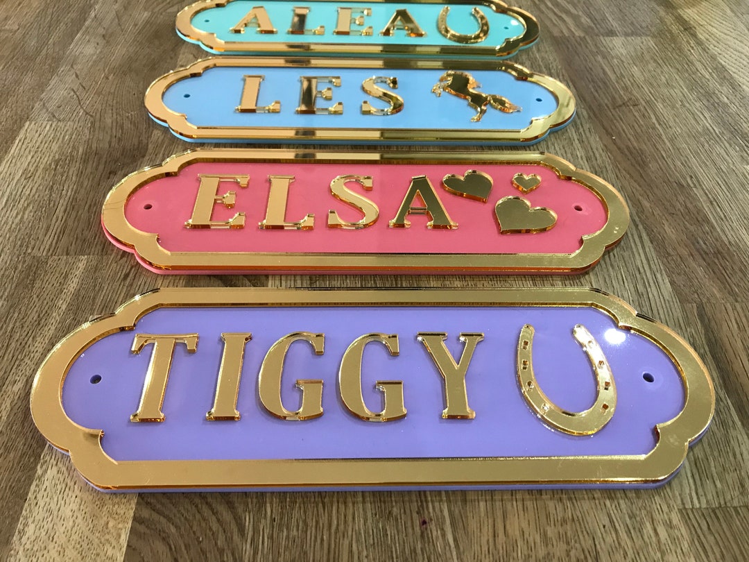 Horse Stable Signs in Various Colours and Sizes - Etsy