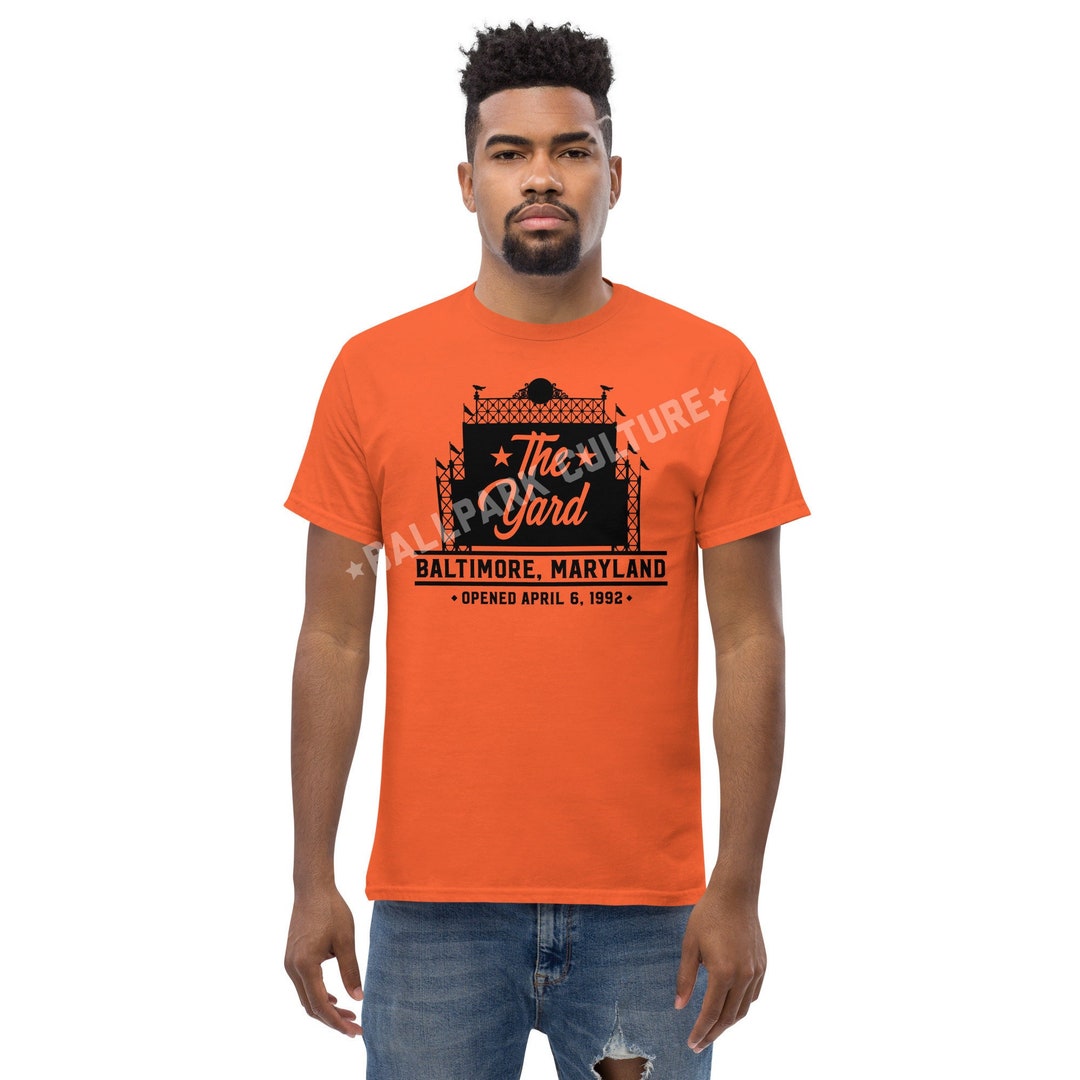 THE YARD Baltimore Camden Yards Stadium Baseball Unisex Graphic T-shirt ...