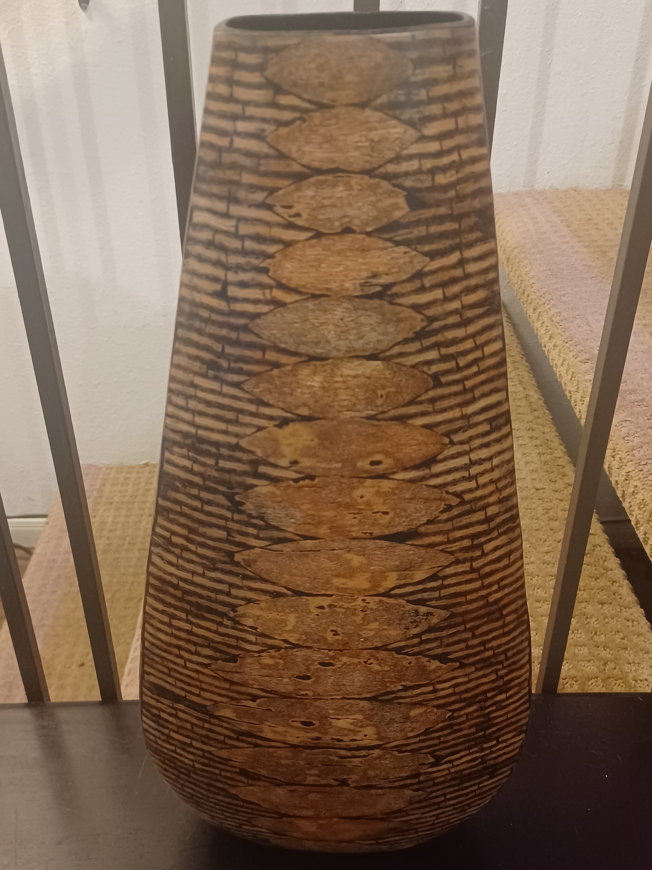 Meticulously Detailed Indonesian Vase - Etsy