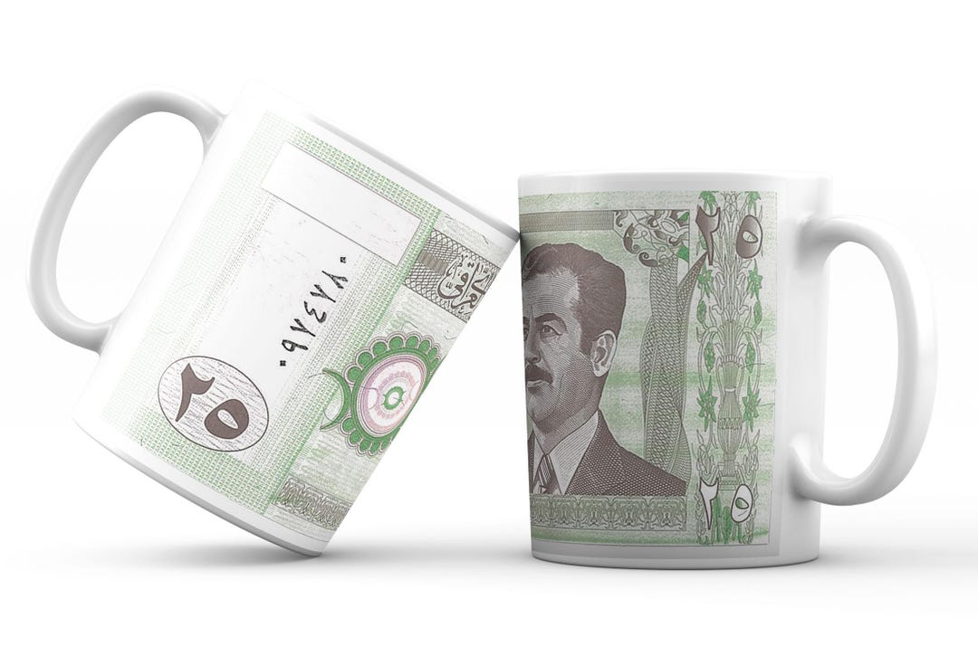 Iraq. Former President Saddam Hussein Al Majeed Tea Mug - Etsy
