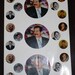 Iraq. 20 Photos of Saddam Hussein With Uncut Stickers. Size: A 4 - Etsy