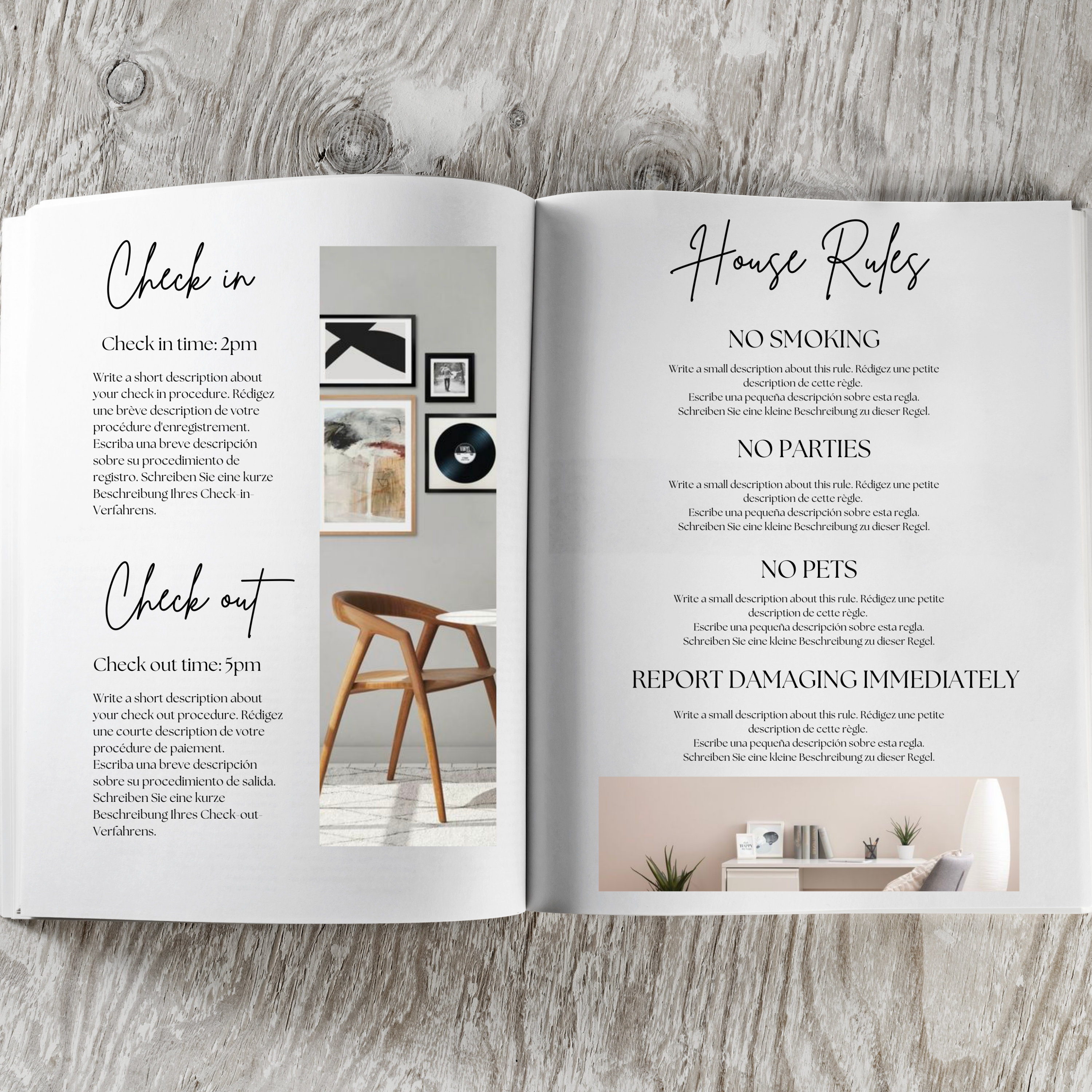 Airbnb Welcome Booklet Template, Digital Welcome Template, Real Estate ...