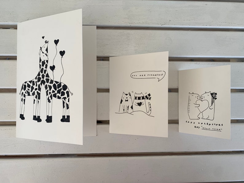 Custom Valentines Day Cards - Etsy