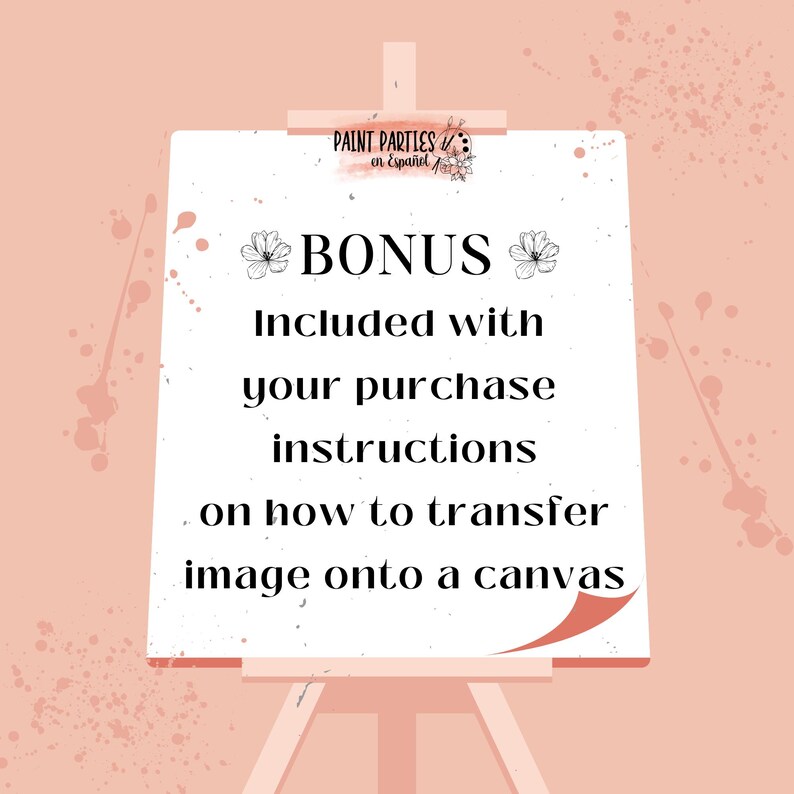 Christmas Printable Adult Paint & Sip Template Canvas Stencil Coloring ...