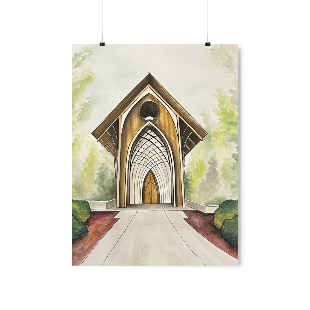 Mildred B Cooper Chapel Art Print - Etsy