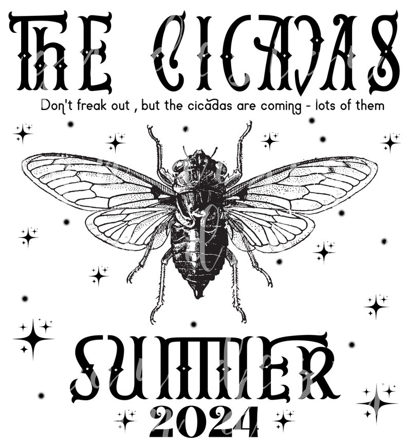 The Cicadas Reunion Tour Png, Cicadas Invasion Summer Scream 2024 Png ...