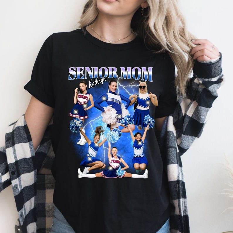 Custom Senior Family Shirt, Custom Bootleg Rap Senior Night Tee ...